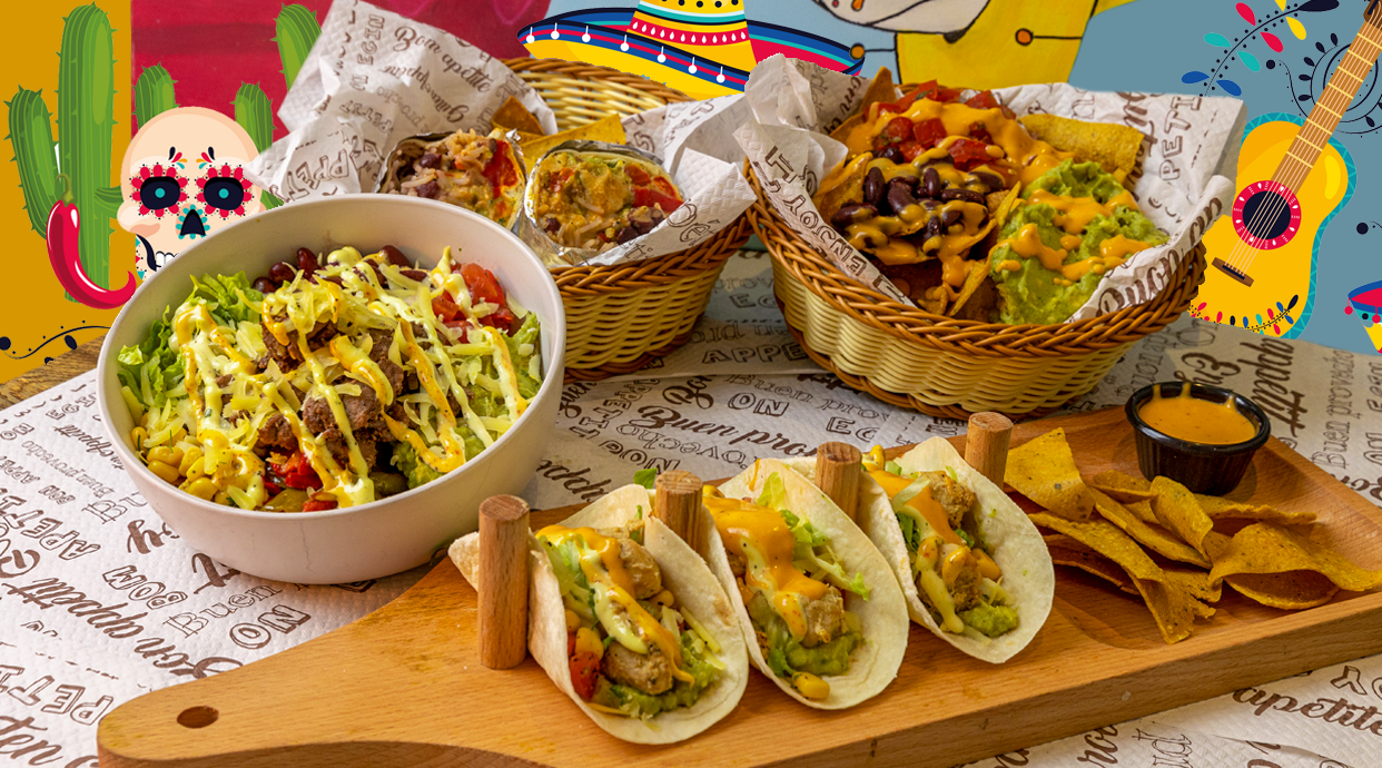 Mexican food delivery store